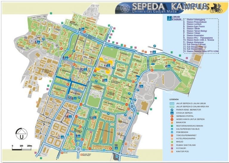 Peta Sepeda KAMPUS – Kantor Keamanan Keselamatan Kerja Kedaruratan Dan ...